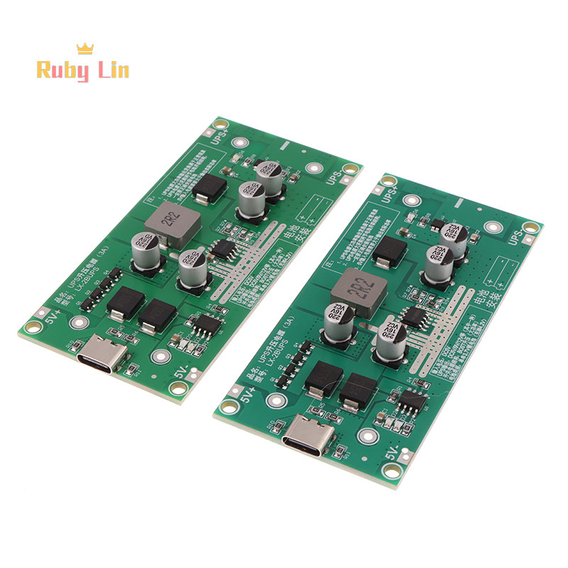 Ruby Lin Type-C 15W 3A 18650 Lithium Charger Module DC-DC Step Up ...