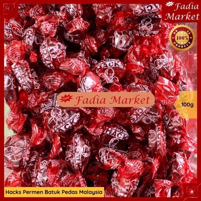 Hacks Malaysian Spicy Cough Candy 100g | Shopee Philippines