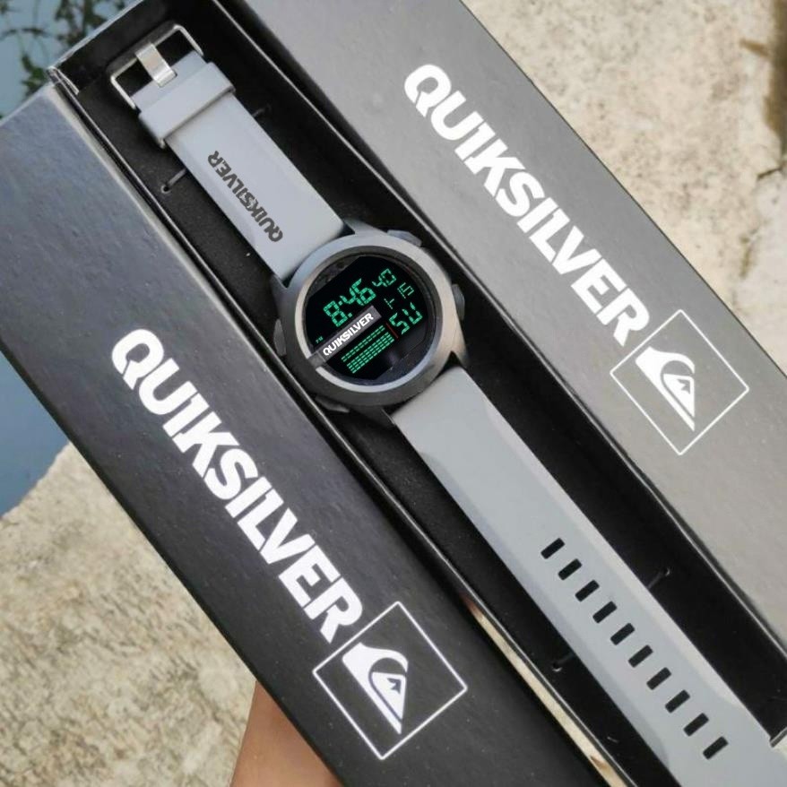 Original Quicksilver Men Watch Waterproof Digital Sports Male Wrist ...