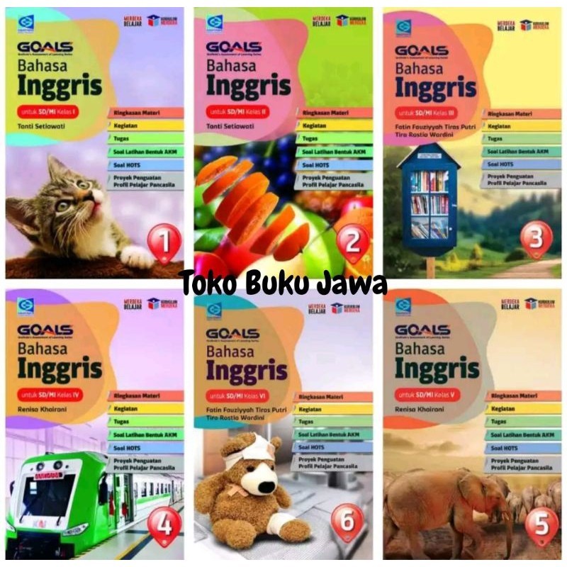 ORI Elementary School English Goals Book for Grades 1 2 3 4 5 6 ...