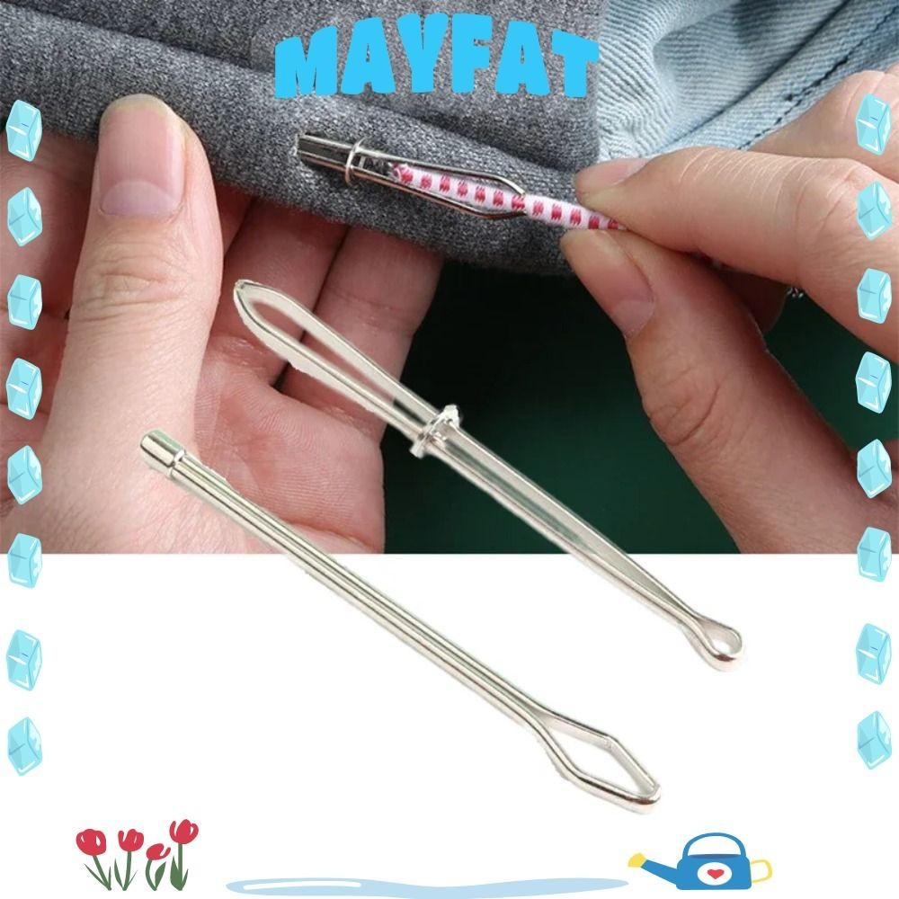 MAYFAT Wearing Threaders Guide, Stainless Steel Forceps Auxiliary Rope ...