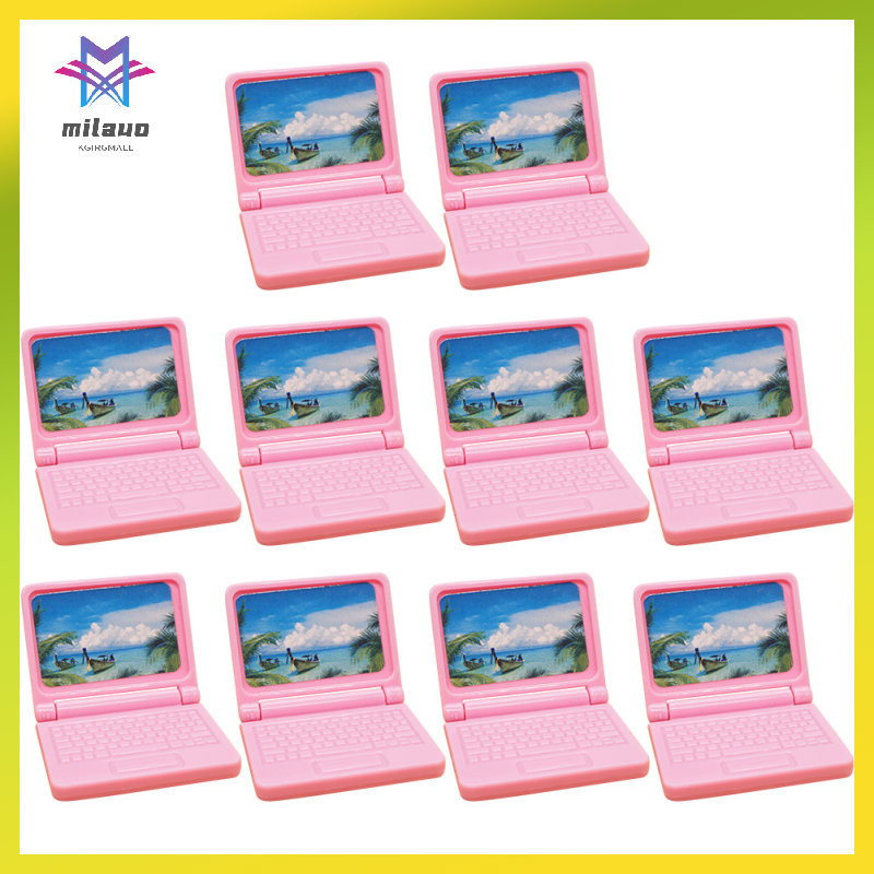 Simulation Computer Model Mini Laptop Kids Pretend Toy Notebooks ...
