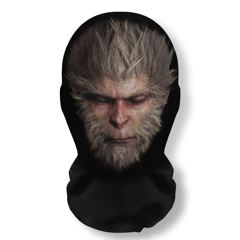 Black Myth Sun Wukong Same StylecosHead Cover Full Face3DFace Mask ...