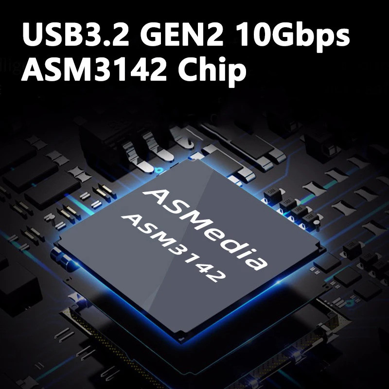 7 Port USB 3.2 GEN2 10Gb PCIE Expansion Card PCI-E PCI Express X4 to ...