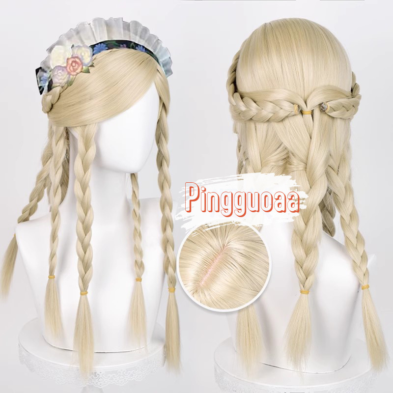 Identity V Perfumer Vera Nair Judith The Dove Cosplay Wig 55cm Long ...