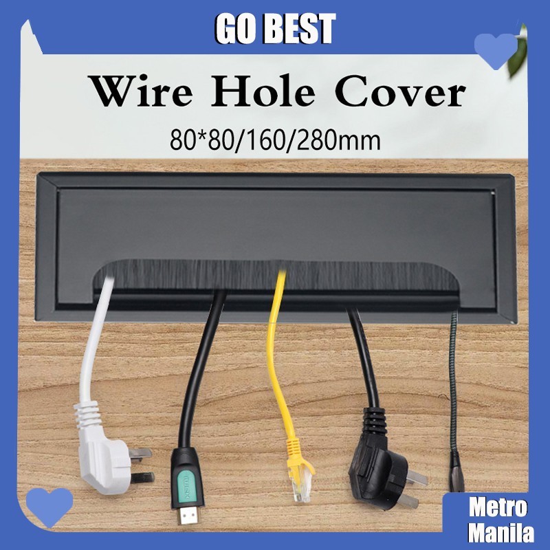 Aluminum Alloy Square Wire Cable Outlet Insert Hole Top Cover Insert ...