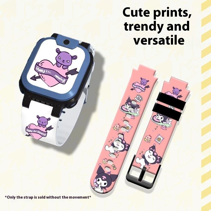 Xiaomi Smart Kids Watch Strap Cartoon strap Kuromi Strap | Shopee ...