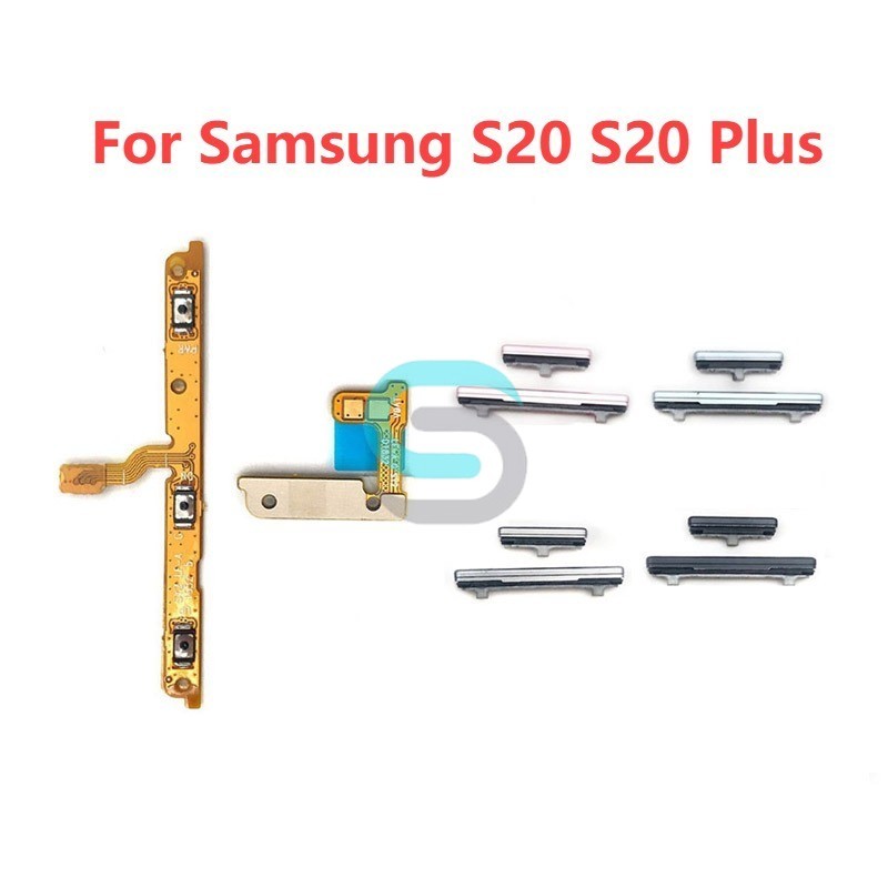 For Samsung galaxy S20 S20 Plus Power Switch Button Side Key Volume ...