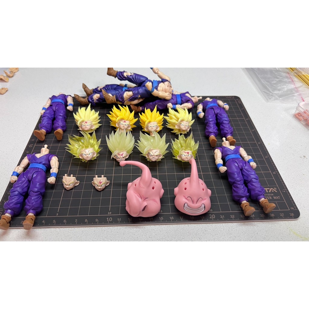 Shf 3.0 Little Gohan Super Saiyan Son Gohan sdcc father and son Mr ...