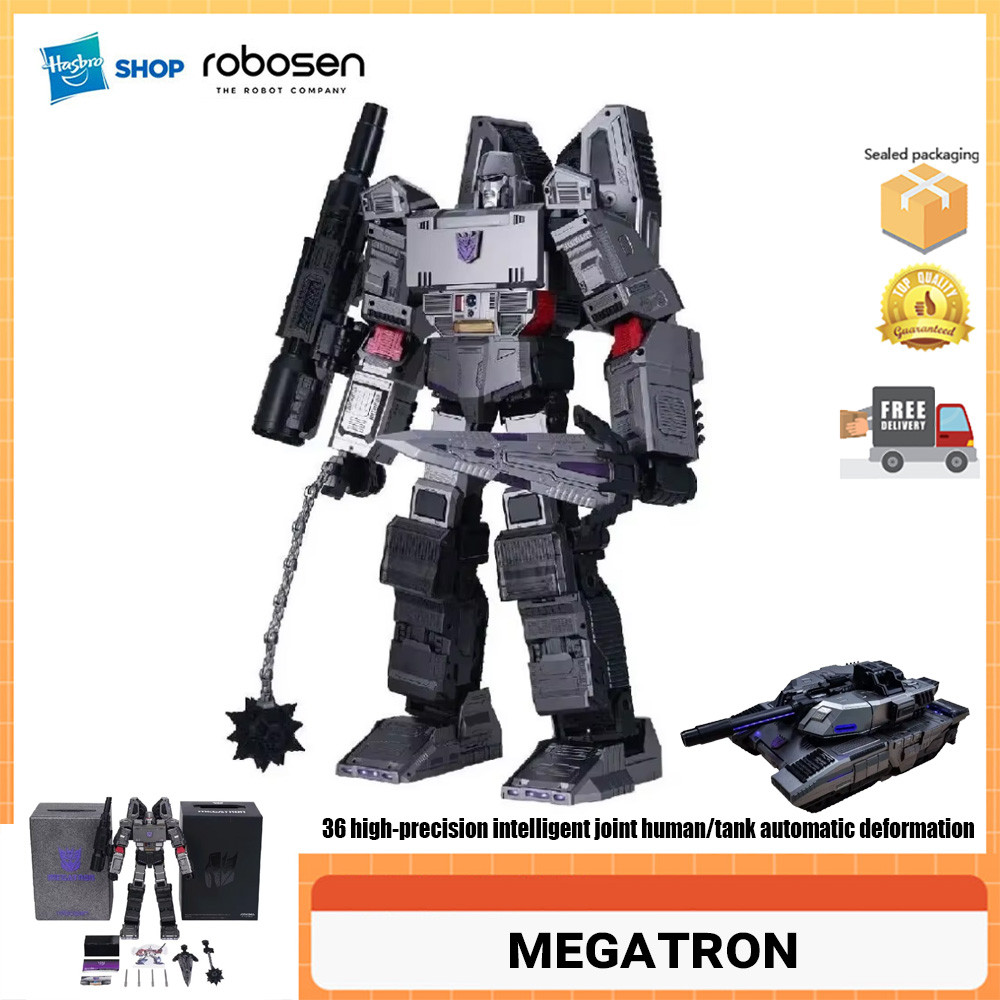 Robosen Megatron Transformers Smart Robot English Dialogue Megatron G1 ...