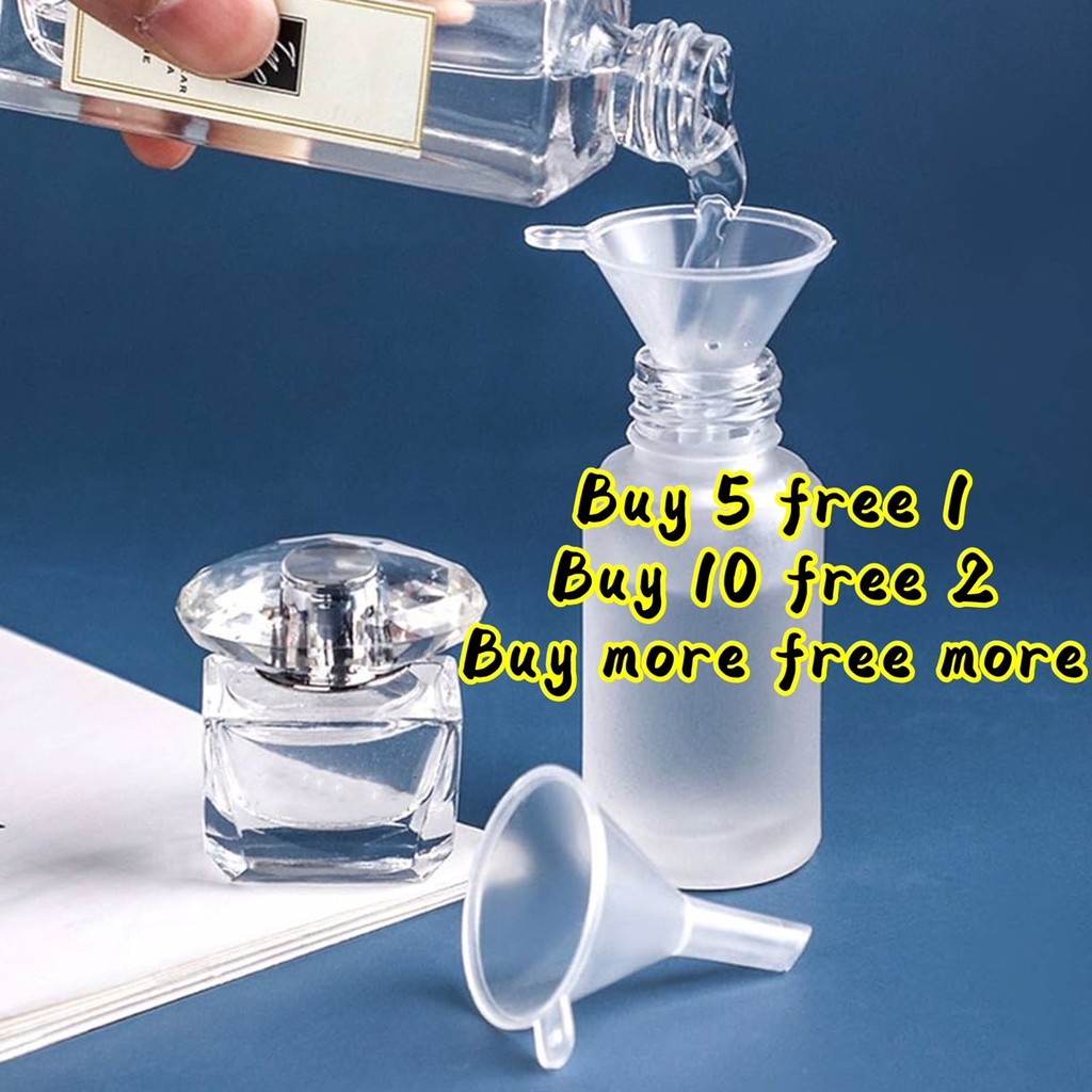 1PC Mini Plastic Funnel Embudo Transparent Small Mouth Liquid Oil For ...