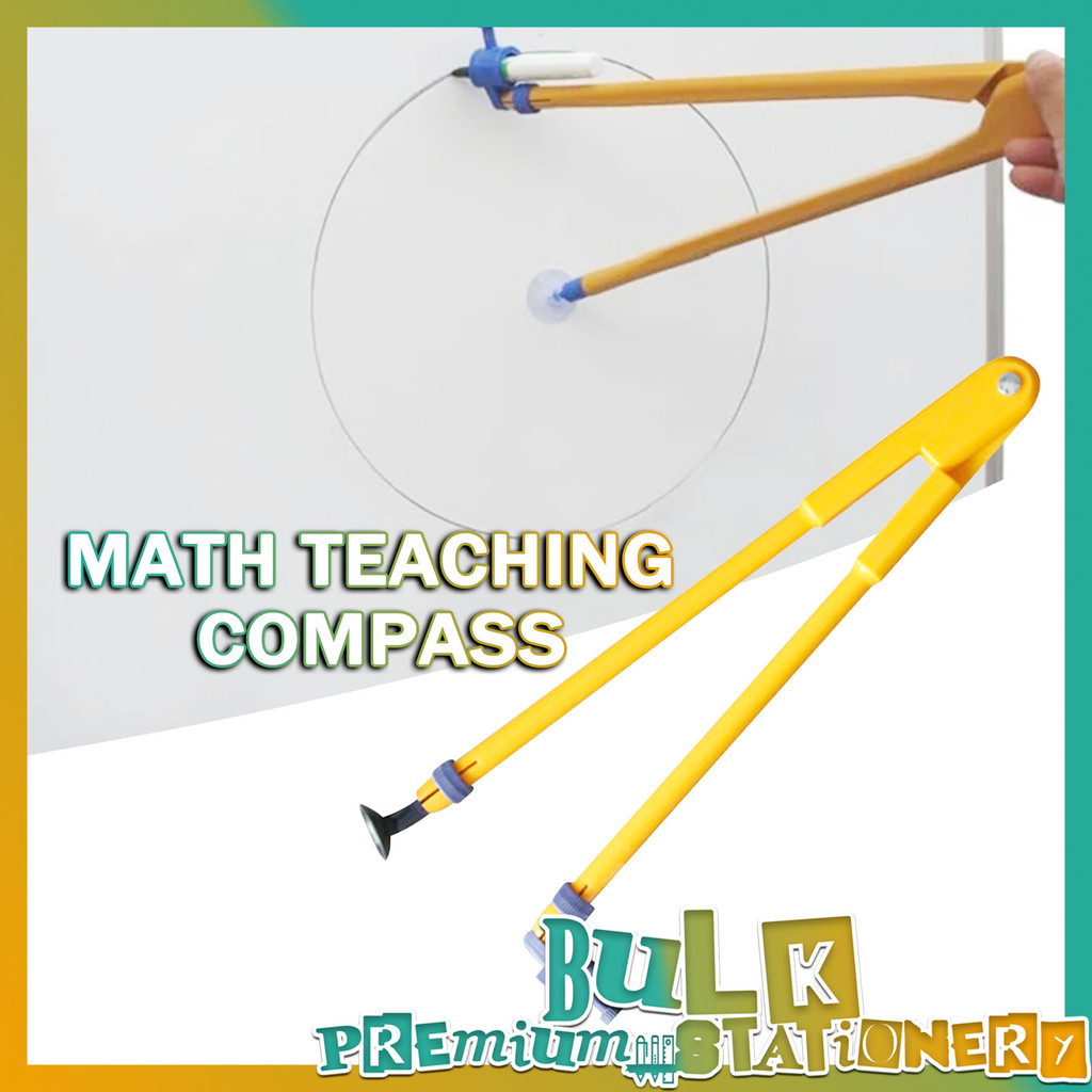 BULK Math Teaching Compass Large Precision Purpose Compass for ...
