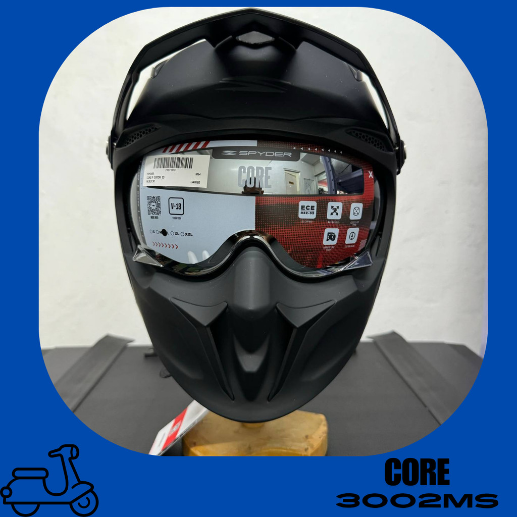 Spyder core 3002 mss dual sport helmet | Shopee Philippines