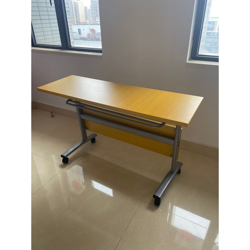 Long Flip Training Table with Wheels Movable Splicing Activity Table ...