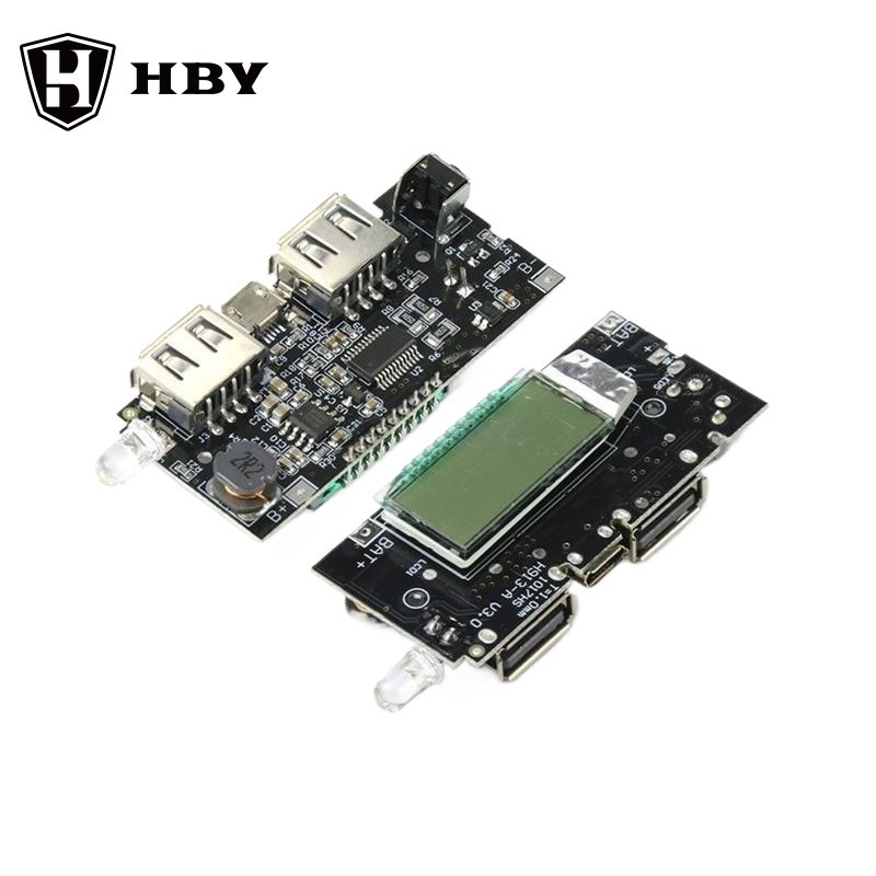 Dual USB 5V 1A 2.1A Mobile Power Bank 18650 Battery Charger PCB Power Module Accessories For ...