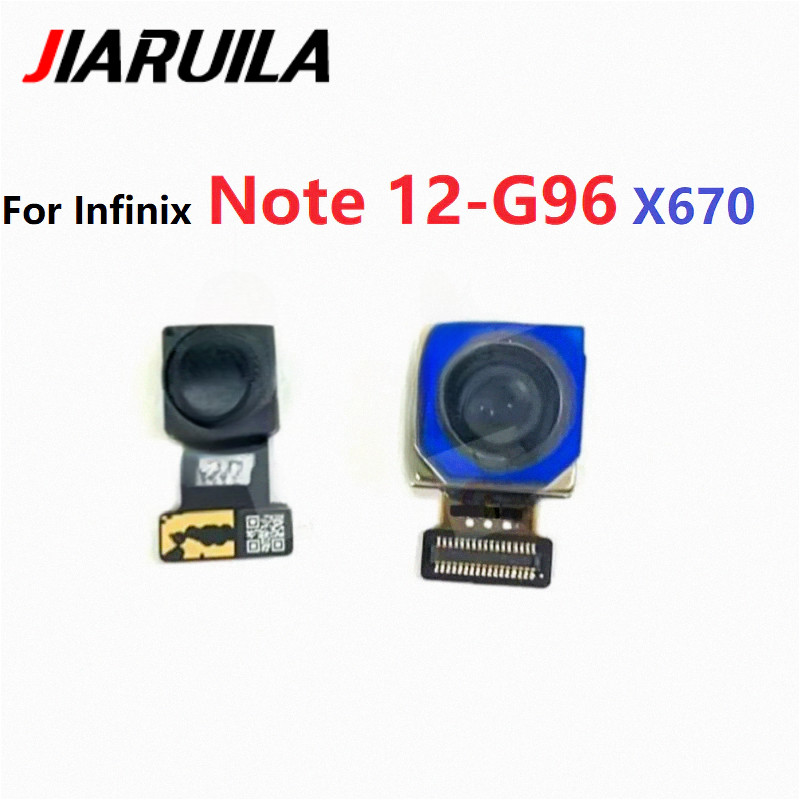 For Infinix Note 12 G96 X670 Back Rear Camera Module Flex Cable+Front ...