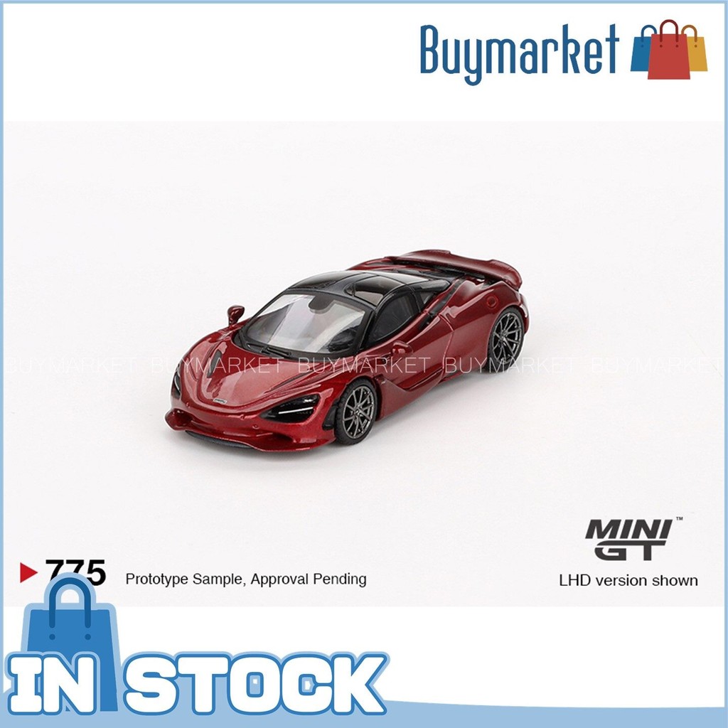 [Authentic] Mini GT #775 1/64 McLaren 750S Amaranthus Red Diecast Car ...