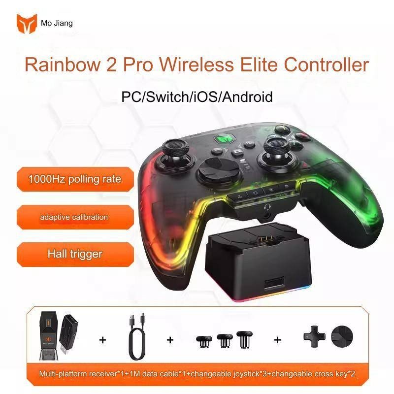 BigBigWon Rainbow 2PRO gamepad Switch/ steam Black Myth Goku PC version ...