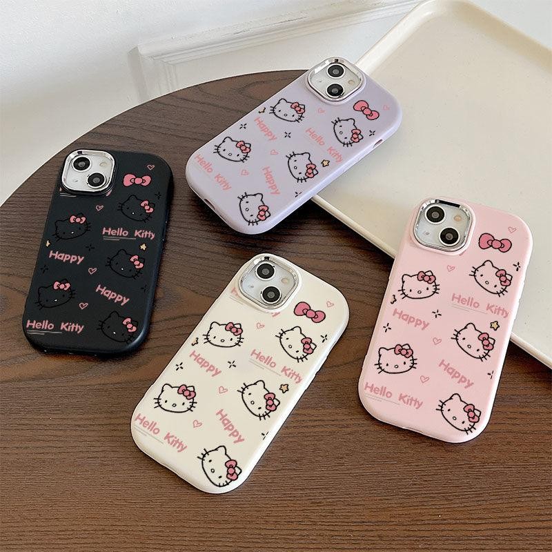Sanrio Hello Kitty Bow KT Head Phone Case For Infinix Hot 40 Pro 30i ...