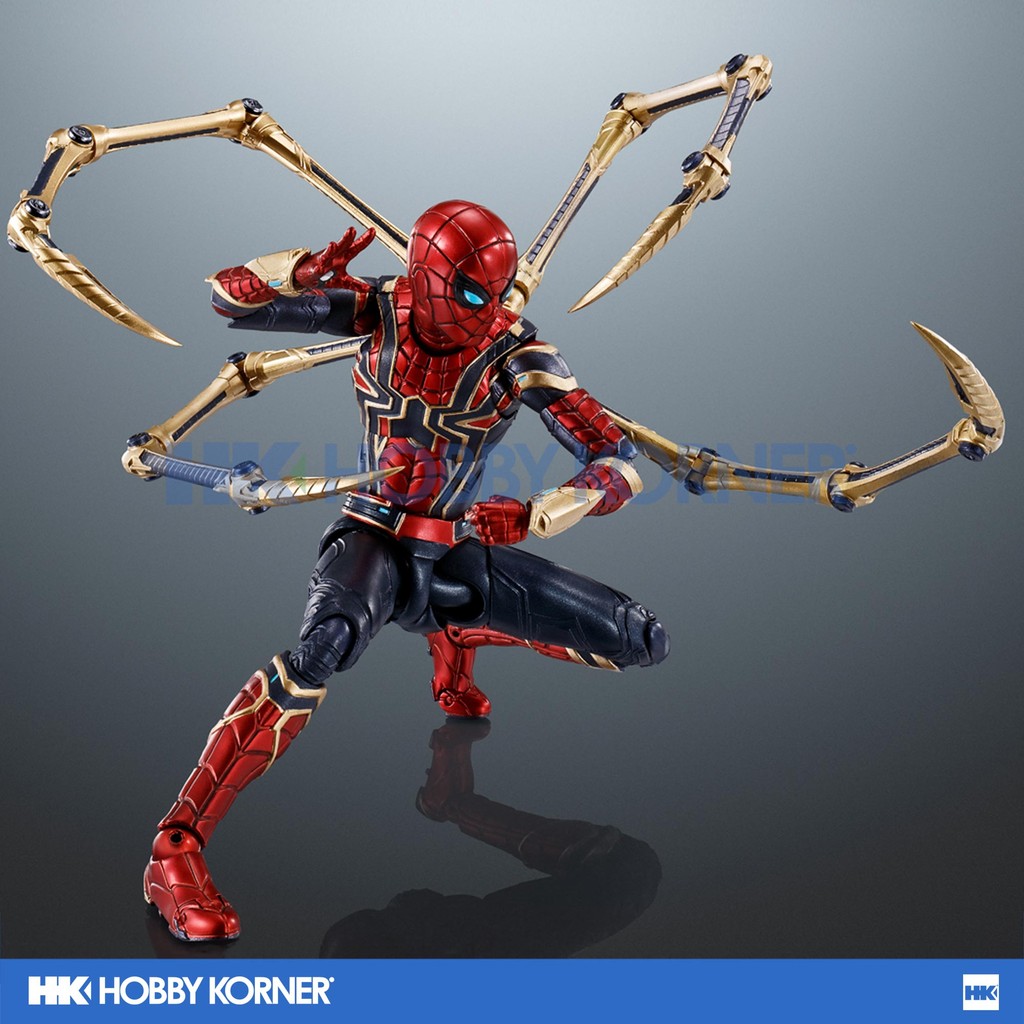 (IN STOCK) BANDAI 67578-1 S.H.Figuarts Iron Spider (Spider Man: No Way ...