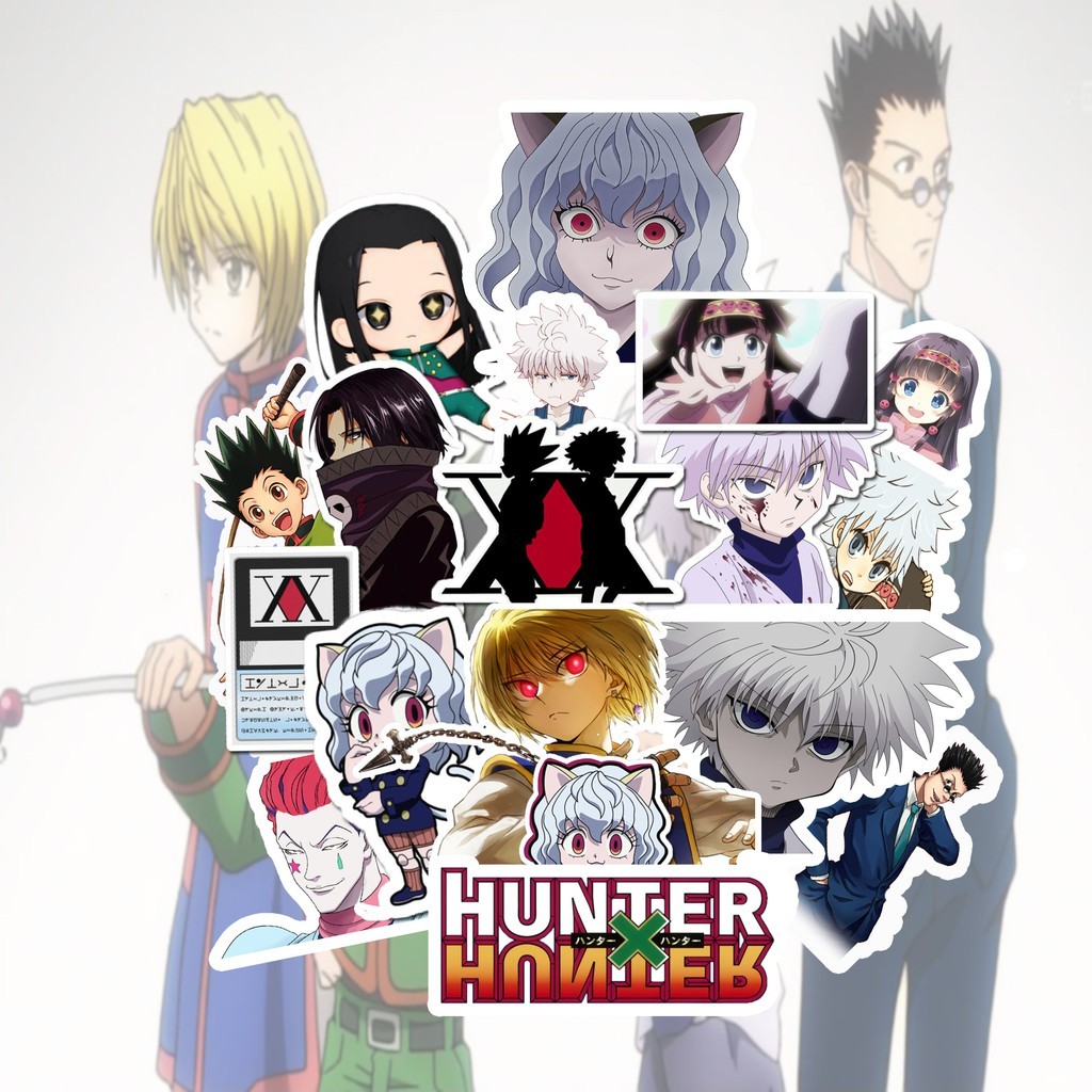 Anime Stickers / Hunter x Hunter Anime Sticker Collection / Coated ...