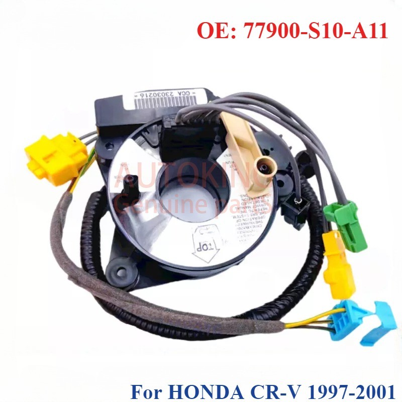 HONDA CR-V Spiral Cable / Clock Spring 77900-S10-A11 For 1995-2002 EX ...