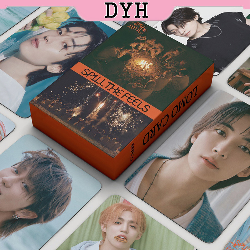 55pcs/box Seventeen Photocards SPILL THE FEELS Album KPOP LOMO Card ...