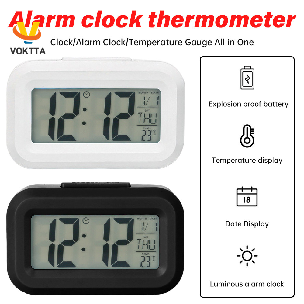 Voktta Mini Thermometer Indoor Outdoor Thermometer Fish Tank Aquarium ...