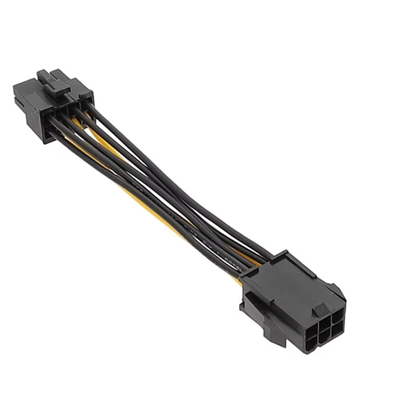 PCIe 6pin to ATX12V 8pin Adapter GPU graphics PCIe 6Pin Female to 8Pin ...