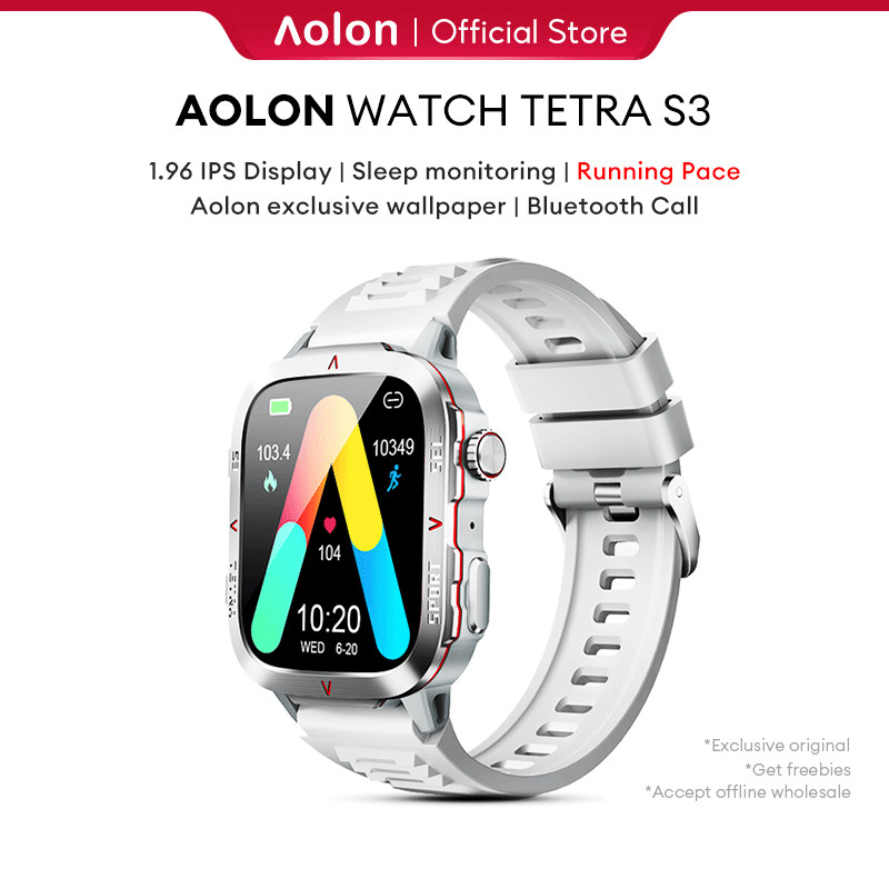 Aolon Smart Watch 3ATM Waterproof 100+ Sport Modes Heart Rate Sport ...