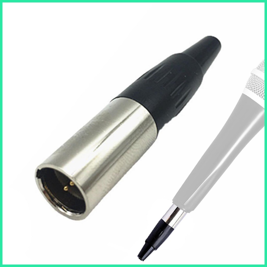 4 Pin Microphone Connector Male XLR Audio Plug 4 Core Design 4 Pin ...