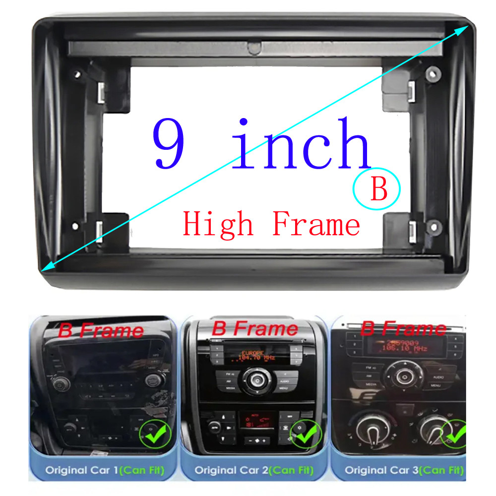 9 inch Car Fascia Radio Panel for CITROEN Jumper, Relay / PEUGEOT Boxer ...