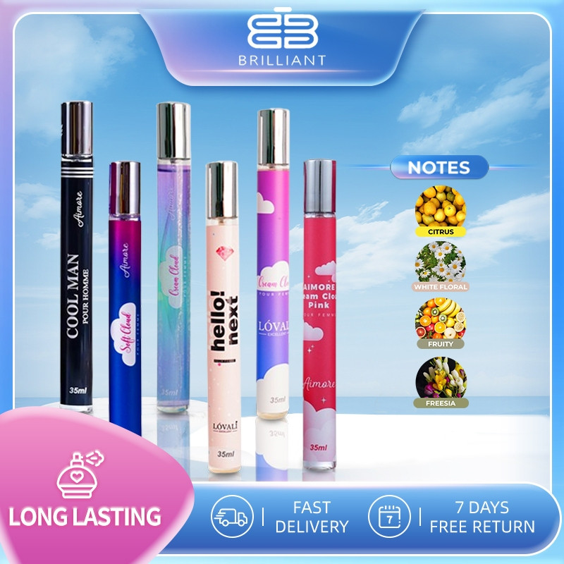BRILLIANT.Q LOVALI & AIMORE ASSORTED ( 35ML ) PERFUME HAS A LONG ...