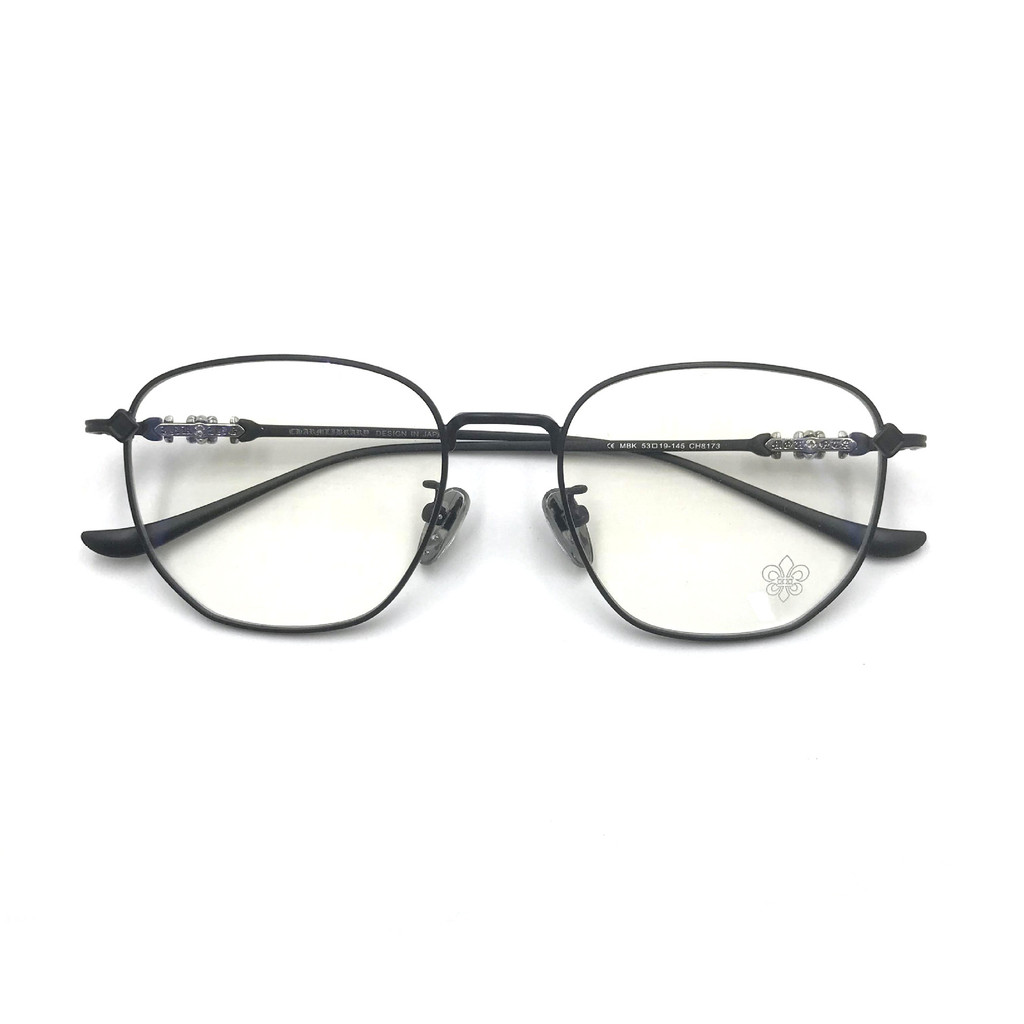 Chrome Hearts New Super Light Pure Titanium Glasses Rim Polygon Glasses ...