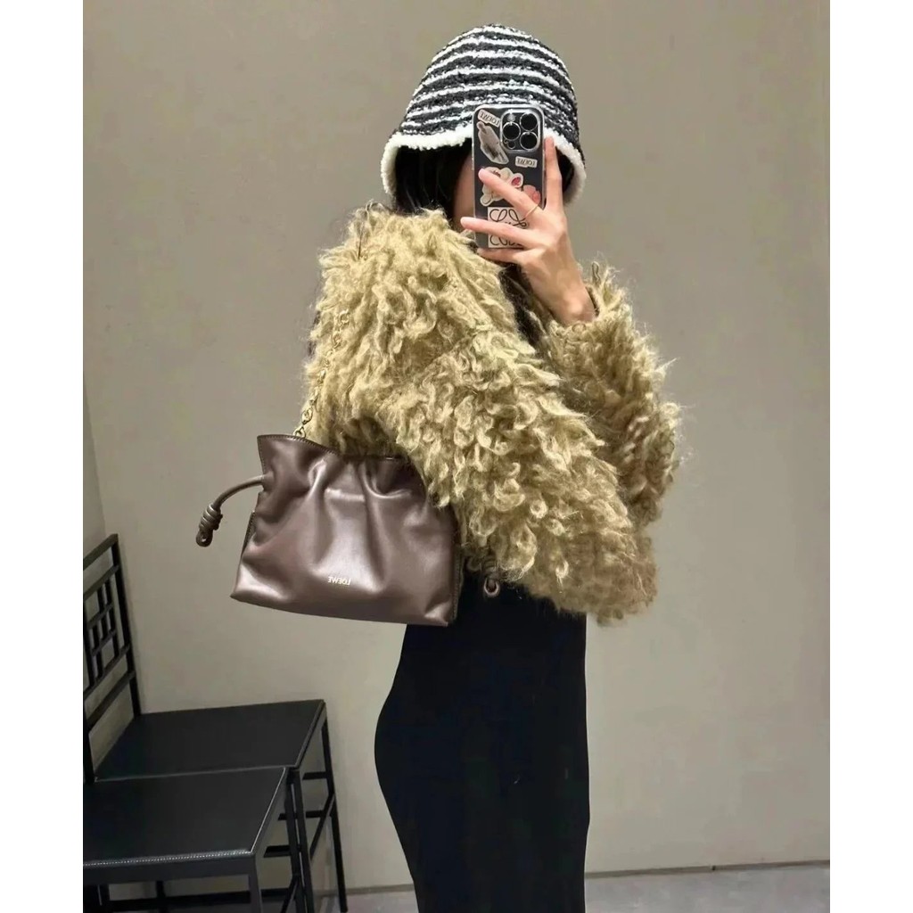 LOEWE LOEWE New Version Gilding logo Flamenco Lucky Bag Bag Bag Self ...