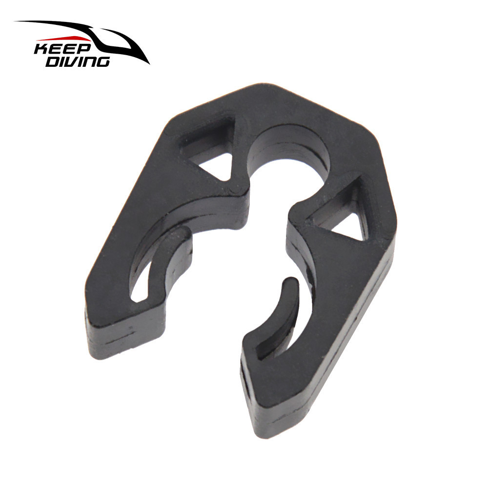 Diving Quick Release Pipe Clamp Spare Second Stage Head Fixed Buckle Pressure Gauge Hanging ...
