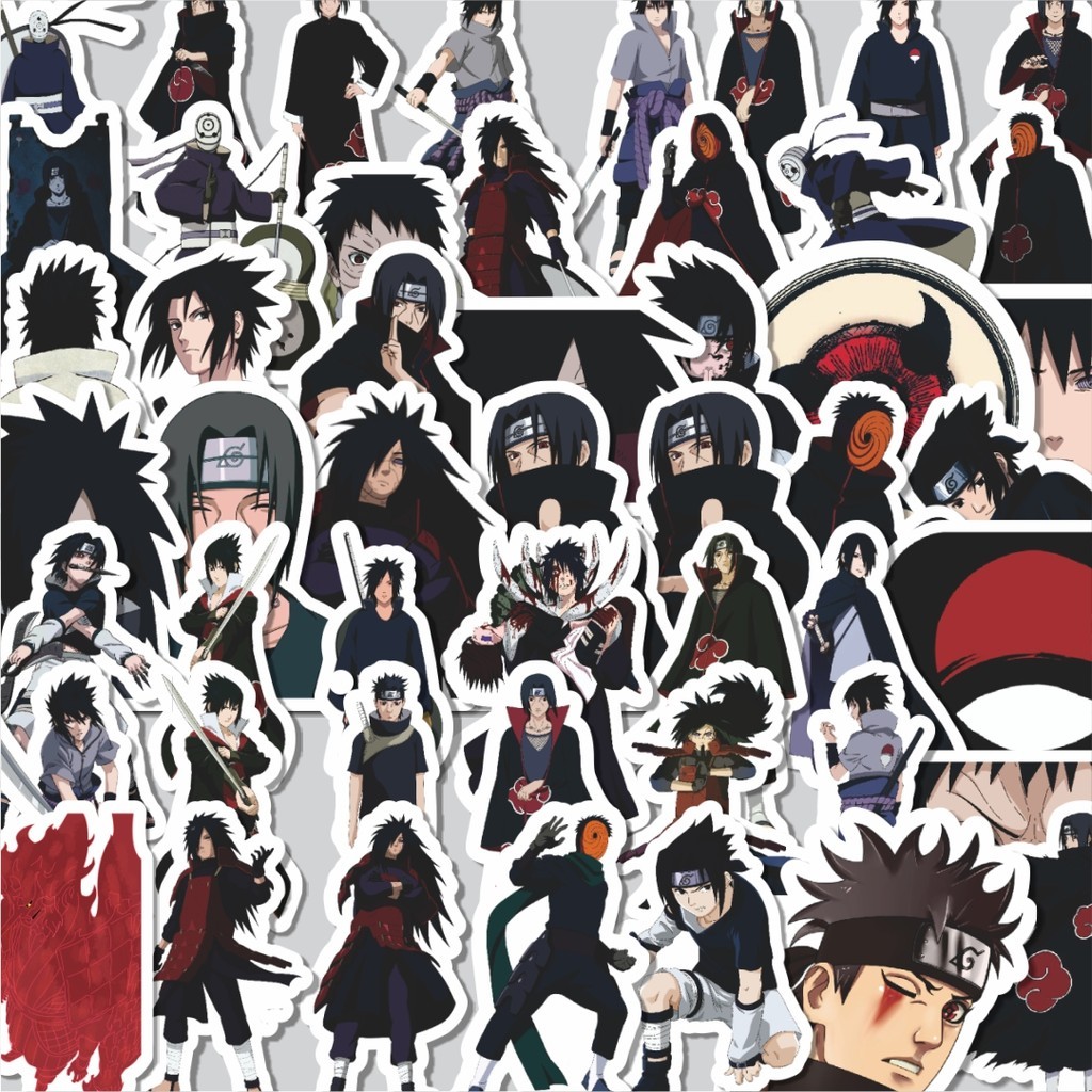 Cutting Pack Stickers Anime Stickers Itachi Uchiha & Sasuke Uchiha ...