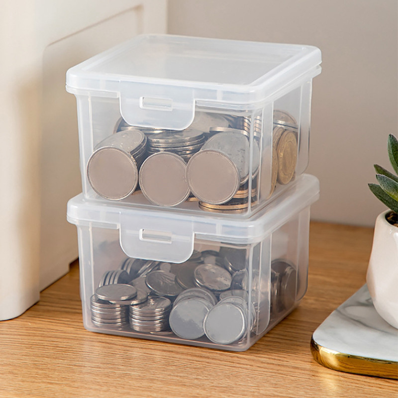 Fbph Portable Storage Box Paper Money Album Banknote Case Coin Storage ...