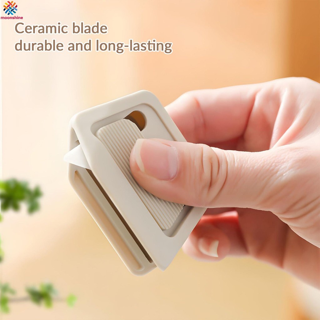 Mini Ceramic Paper Cutter Released Blade Automatically Rebounds for ...