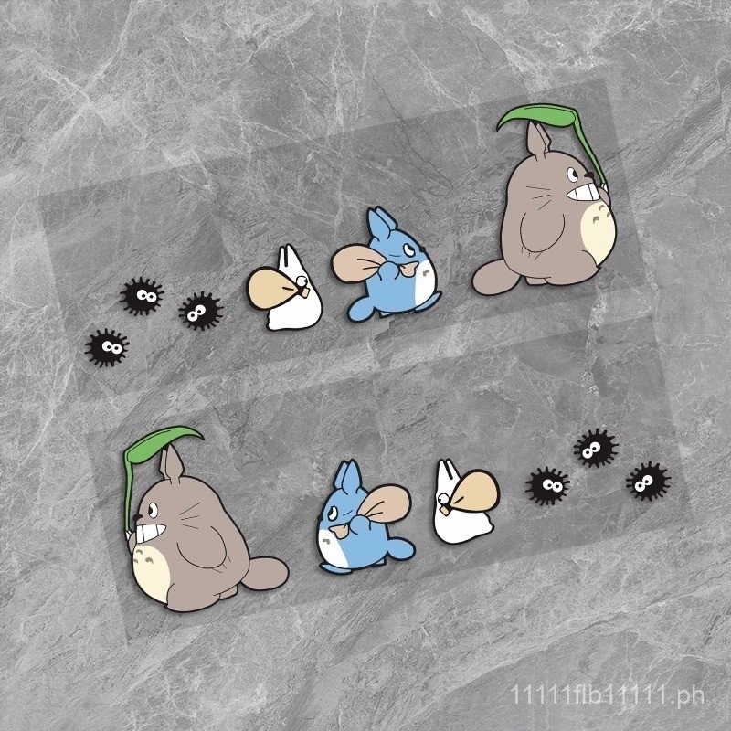 My Neighbor Totoro Car Sticker Creative Scratch Cover Sticker Cartoon ...
