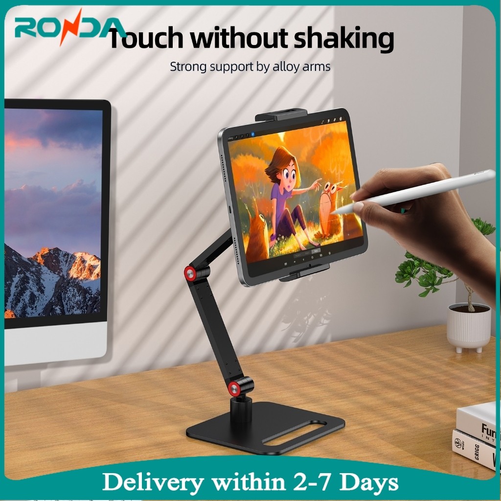 Portable Monitor Tablet Stand Universal Metal Bracket Holder For 13 14 ...
