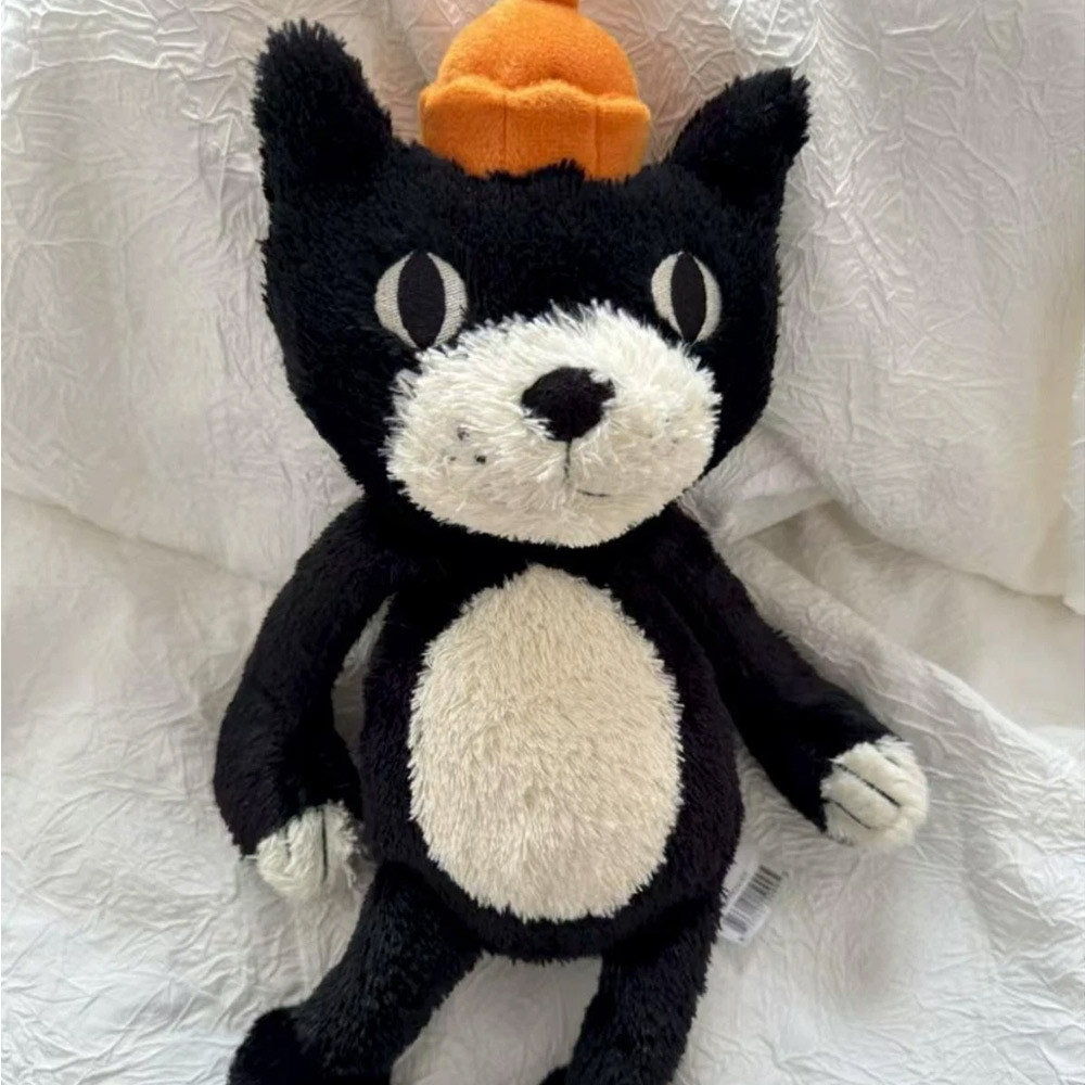 Jellycat 25th Anniversary Black Cat Jack 32cm New With Tag Free Dust ...