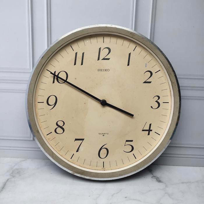 Original Seiko Wall Clock Without Glass 25cm | Shopee Philippines