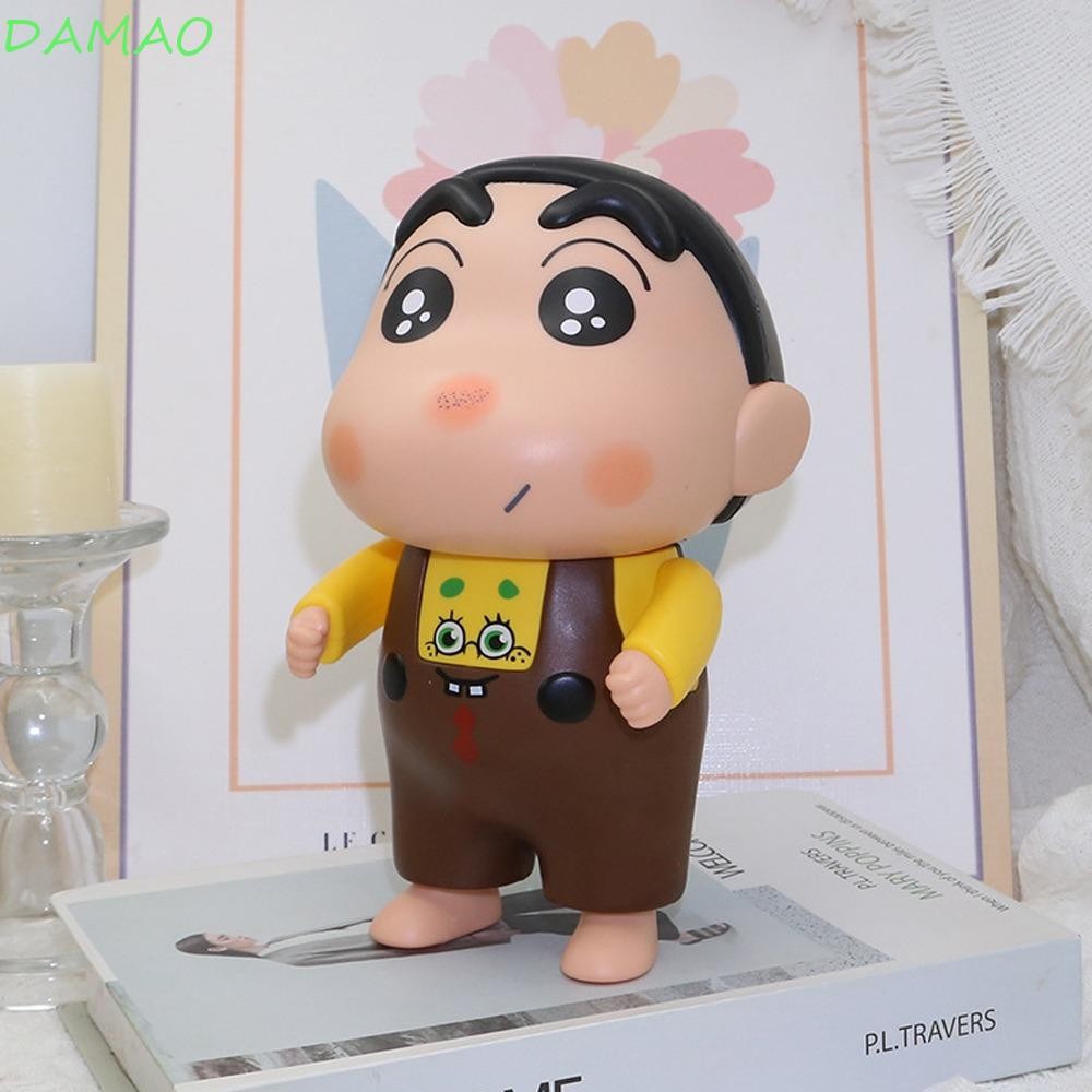 DAMAO Freckles Crayon Shin-chan Piggy Bank, Savings Tank Decorative ...