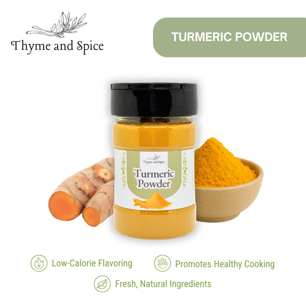 [SHAKER BOTTLE] Turmeric Powder/Luya Dilaw 25G 50G 130ML Spices Herbs ...