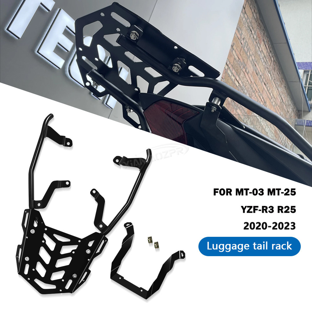 FOR Accessories MT-03 MT-25 YZF-R3 R25 2020-2023 Rear Carrier Luggage ...