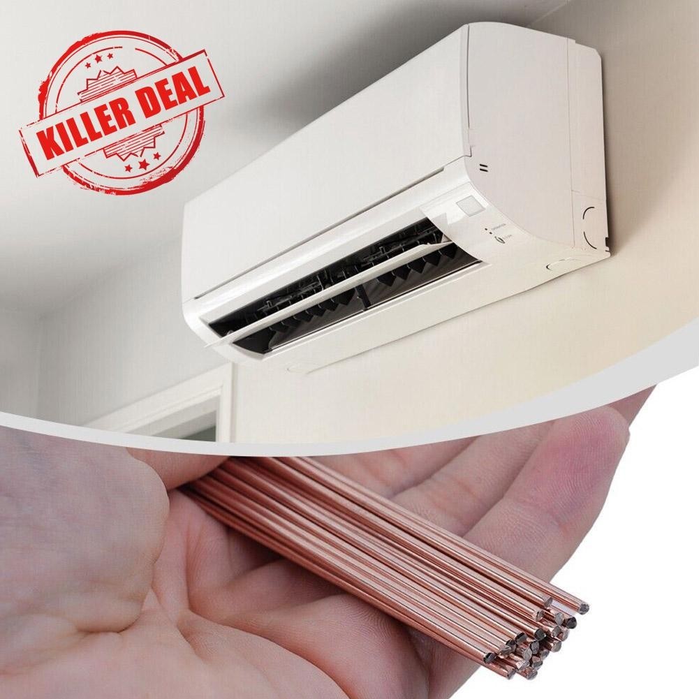 Air Conditioning Copper Pipe Welding Electrode And Flat Stick Rod Round ...