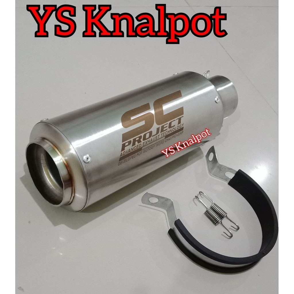 Racing SC Project Slincer Exhaust Only dm 50mm | Shopee Philippines