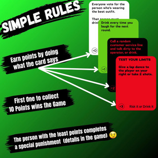 RISK IT OR DRINK IT Wild& Fun Drinking Game for Pregame, Game Night ...