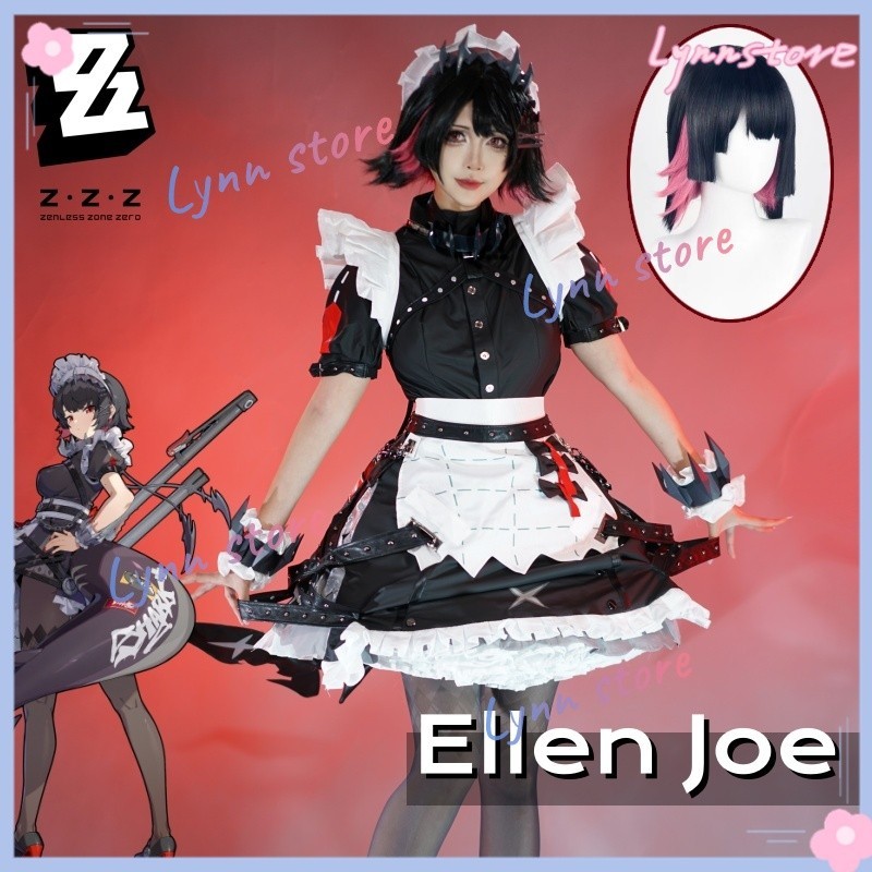 XS-3XL ELLEN JOE Cosplay ZENLESS ZONE ZERO Cosplay Costume ELLEN JOE ...